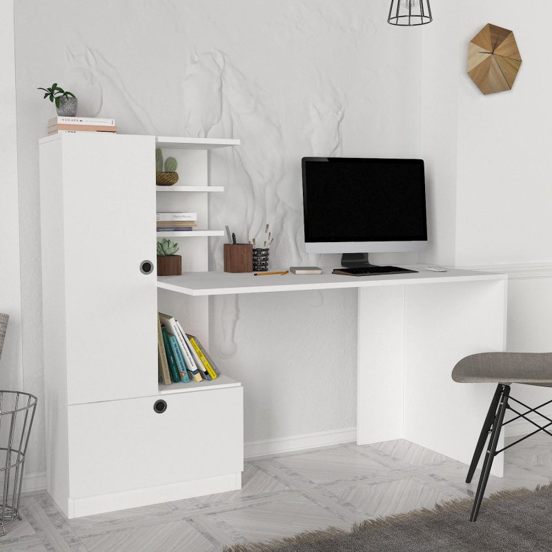 Domingos Desk White | Dekorister - Turkish Furniture Manufacturer ...